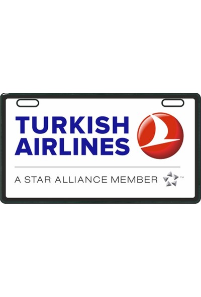 Gogomoto Turkısh Airlines E-Bike Plakalık