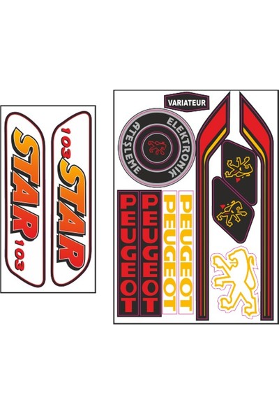 Gogomoto Mobylette 006 Sticker