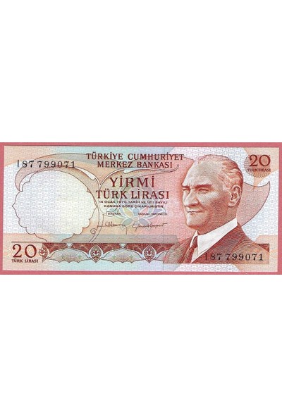 Trakya Koleksiyon Tk ::::türkiye 6.emıssıon 20 Tl ----- I 87 ----- Çil Trakya Koleksiyon Tk ::::türkiye 6.emıssıon 20 Tl ----- I 87 ----- Çil