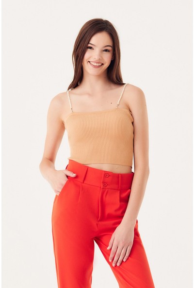 Inci Askılı Fitilli Büstiyer Inci Askılı Fitilli Büstiyer