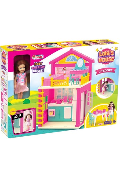 Barbie 03661 Dede, Lola'nın 2 Katlı Evi / +3 Yaş Barbie 03661 Dede, Lola'nın 2 Katlı Evi / +3 Yaş