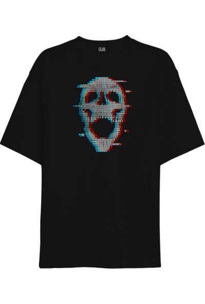 Unisex Oversize Skull T-Shirt