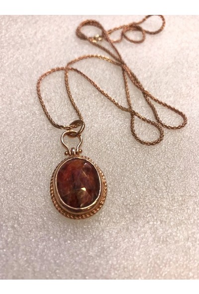 Sezginler Doğal Mercan Taşlı 925 Ayar Gümüş El Işi Kolye Sezginler Doğal Mercan Taşlı 925 Ayar Gümüş El Işi Kolye