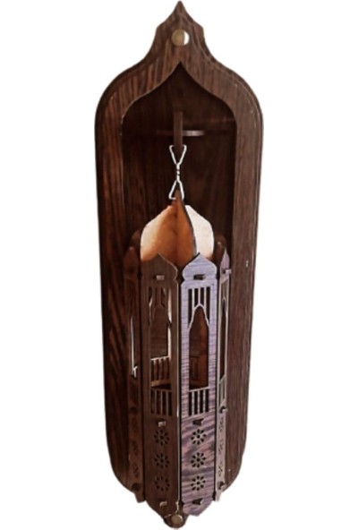 Ahşapcım Koleksiyon Ahşap Aplik Tütsülük