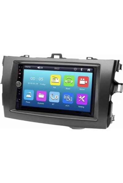 Maitech Toyota Corolla Uyumlu Multimedia 7inçh Double Din Oto Teyp Maitech Toyota Corolla Uyumlu Multimedia 7inçh Double Din Oto Teyp