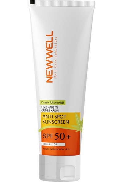 New Well Güneş Kremi Yüksek Koruma Spf 50+ (50 ml )
