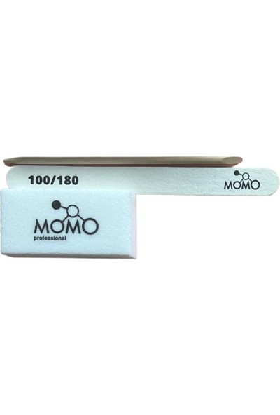 Momo Professional Mini Manikür Set; Tahta Törpü 100/180, Tırnak Eti Itici 11,5 Cm, Buffer 100/180 Momo Professional Mini Manikür Set; Tahta Törpü 100/180, Tırnak Eti Itici 11,5 Cm, Buffer 100/180