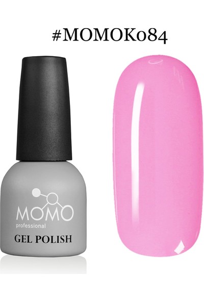 Momo Professional Kalıcı Oje K084 Pamuk Şekeri Pembesi 14 ml
