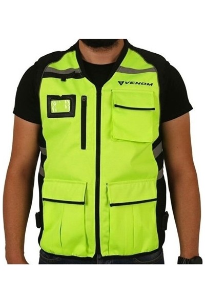 Venom VN-911 Reflektif Yelek Sarı (3xl Beden)