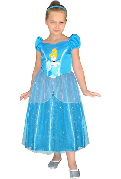 BYR Disney Pırıltılı Sindirella Kostüm 2-3 Yaş