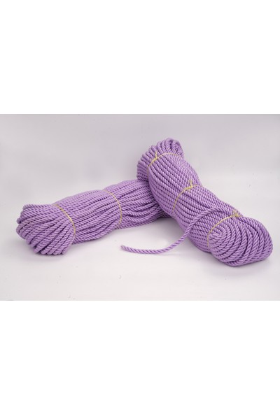 Mefaks Tekstil 8 mm 50 Metre Kordon İpLila P1022 Mefaks Tekstil 8 mm 50 Metre Kordon İpLila P1022