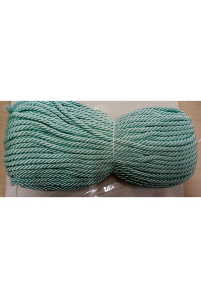 Mefaks Tekstil 6 mm 50 Metre Kordon İp Nil Yeşili 14 Mefaks Tekstil 6 mm 50 Metre Kordon İp Nil Yeşili 14