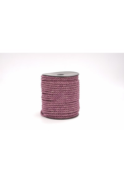 Mefaks Tekstil 10 mm 50 Metre Kordon İp Mor Altın Sim Mefaks Tekstil 10 mm 50 Metre Kordon İp Mor Altın Sim
