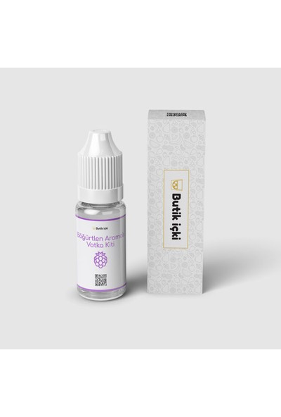 Butik Içki Böğürtlen Aromalı Votka Kiti 10ML Butik Içki Böğürtlen Aromalı Votka Kiti 10ML