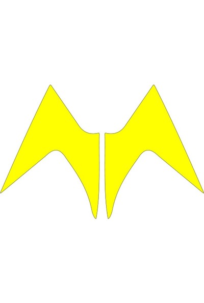 Gogomoto Mh Drift Flo Sarı Ön Siperlik Yan Sticker Gogomoto Mh Drift Flo Sarı Ön Siperlik Yan Sticker