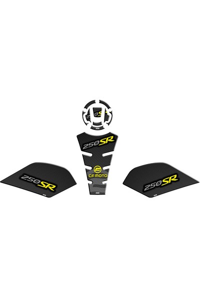 Gogomoto Cf Moto 250 Sr Tank Pad Set 005 Gogomoto Cf Moto 250 Sr Tank Pad Set 005