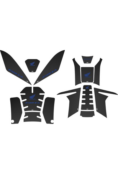 Gogomoto Forza 750 Tank Pad Set 003 Gogomoto Forza 750 Tank Pad Set 003