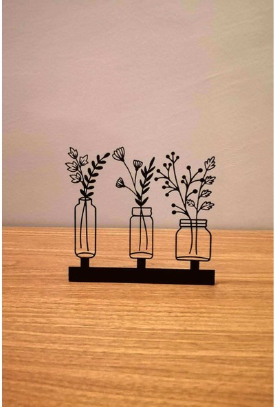 Luwi Shopping Sevgililer Günü Hediyesi Masa Dekor Metal Dekoratif 3'lü Vazoda Çiçek Biblo Luwi Shopping Sevgililer Günü Hediyesi Masa Dekor Metal Dekoratif 3'lü Vazoda Çiçek Biblo