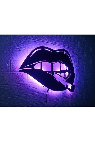 Luwi Shopping Yeni Ofis Hediyesi LED Işıklı Dekoratif Tablo Işıklı Duvar Dekoru Dudak Tablo Luwi Shopping Yeni Ofis Hediyesi LED Işıklı Dekoratif Tablo Işıklı Duvar Dekoru Dudak Tablo