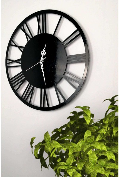 Luwi Shopping Roma Rakamlı Daire Model Dekor Metal Duvar Saati 45 cm Luwi Shopping Roma Rakamlı Daire Model Dekor Metal Duvar Saati 45 cm