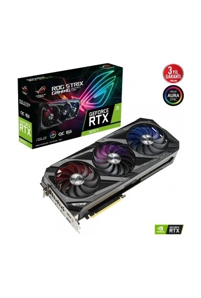 Sapphire Asus ROG-STRIX-RTX3070TI-O8G-GAMING GDDR6X 256BİT Sapphire Asus ROG-STRIX-RTX3070TI-O8G-GAMING GDDR6X 256BİT