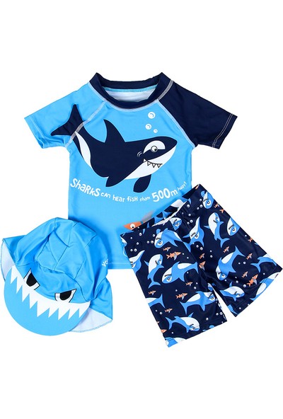 Sell Global BD12517006 Erkek Çocuk Yüzme Şort- Mavi (Yurt Dışından)