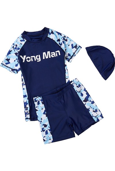 Sell Global BD12517006 Erkek Çocuk Yüzme Mayo- Mavi (Yurt Dışından)