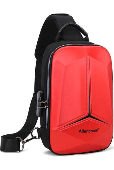 Pinellia Flowers Hırsızlığa Karşı Erkek Göğüs Çantası (Yurt Dışından)