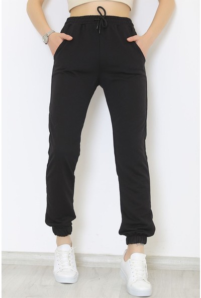 Modaymış Iki Iplik Eşofman Altı Siyah - 9591.1613. Modaymış Iki Iplik Eşofman Altı Siyah - 9591.1613.