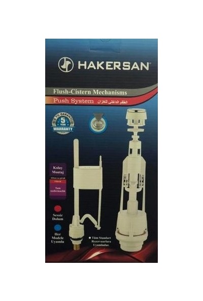 Lisinya Rezarvuar Iç Takım Basmalı Hakersan