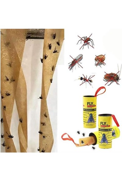 Kobal Business 12 Adet Yapışkanlı Sinek Kapanı 74 cm 716516