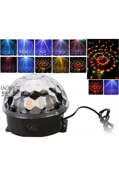 Strong Art Kumandalı Kristal LED Rgb Disko Topu Strong Art Kumandalı Kristal LED Rgb Disko Topu