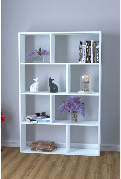 Mihra Home Lohan Kitaplık Beyaz