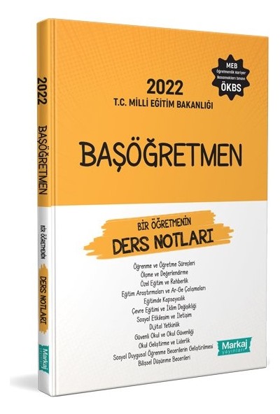Data Yayınları Markaj 2022 Başöğretmen Bir Öğretmenin Ders Notları (Ciltli) Data Yayınları Markaj 2022 Başöğretmen Bir Öğretmenin Ders Notları (Ciltli)