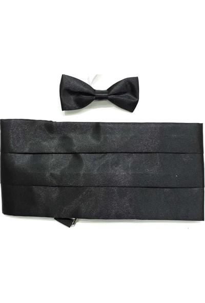 Cici Diyarı Erkek Çocuk Saten Papyon Kuşak Takım