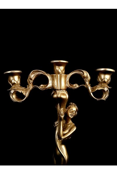 Ağırzade Kadın Üçlü Şamdan