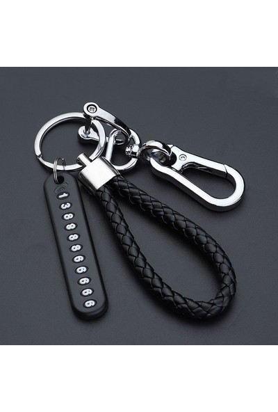 Milleniva Numaratörlü Deri Askılı Metal Anahtarlık Milleniva Numaratörlü Deri Askılı Metal Anahtarlık