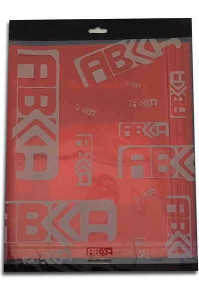 Abka A4 Hazır Kitap Kabı Kırmızı 5'li Abka A4 Hazır Kitap Kabı Kırmızı 5'li