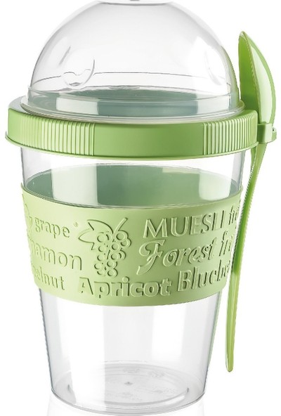 Pazariz Vaveyla Çok Amaçlı Yoğurt Kabı Kaşıklı Pazariz Vaveyla Çok Amaçlı Yoğurt Kabı Kaşıklı