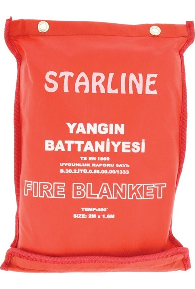 Starline Yangın Söndürme Battaniyesi Starline Yangın Söndürme Battaniyesi