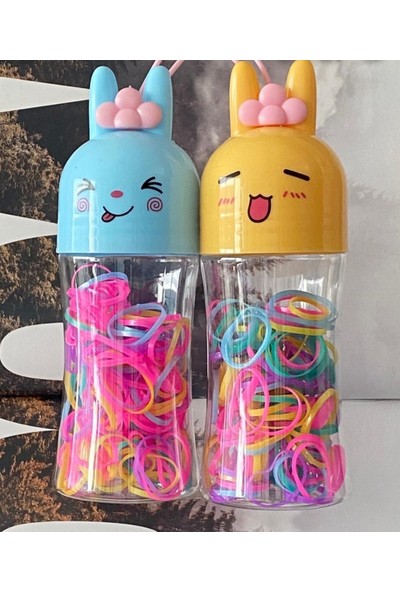 Mia Tokaa Tavşan Kulak Kutulu 200 Adet Lastik Toka Mia Tokaa Tavşan Kulak Kutulu 200 Adet Lastik Toka