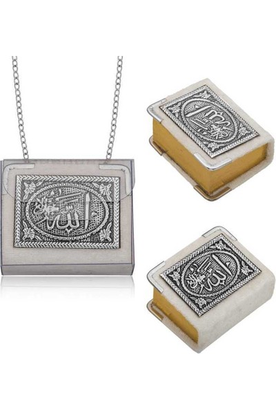 Gümüş Zincirli Küçük Kur'anı-I Kerim