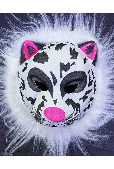 Renklidükkan Dişi Kaplan Peluş Kırılmaz Maske Renklidükkan Dişi Kaplan Peluş Kırılmaz Maske