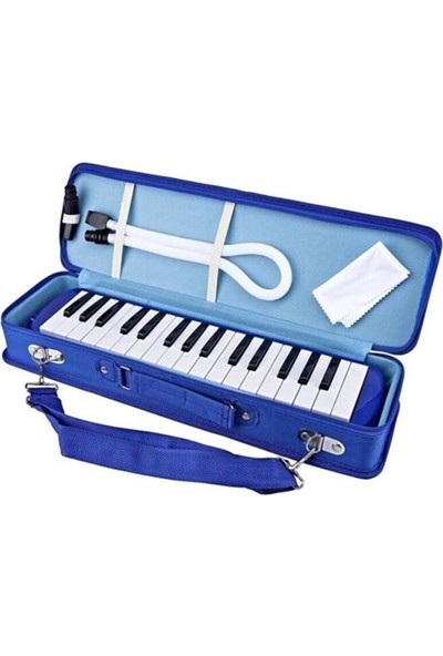 Tgb Çantalı 32K 32 Tuşlu Melodika Mavi Tgb Çantalı 32K 32 Tuşlu Melodika Mavi