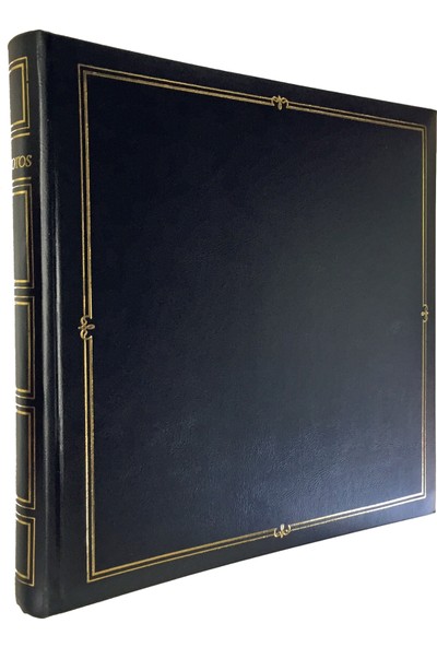 Ncl 28 x 30 cm Yapışkanlı Fotoğraf Albümü 30YAPRAK Yapıştırmalı Albüm Japon-Siyah