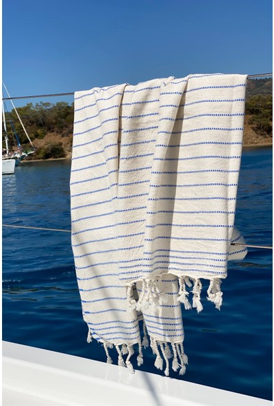 Denizli Concept Capri Peştemal Mavi