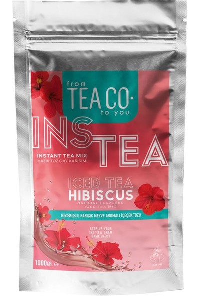 Instea Hibiskus Hibiskuslu Soğuk Çay Karışımı 1 kg Instea Hibiskus Hibiskuslu Soğuk Çay Karışımı 1 kg