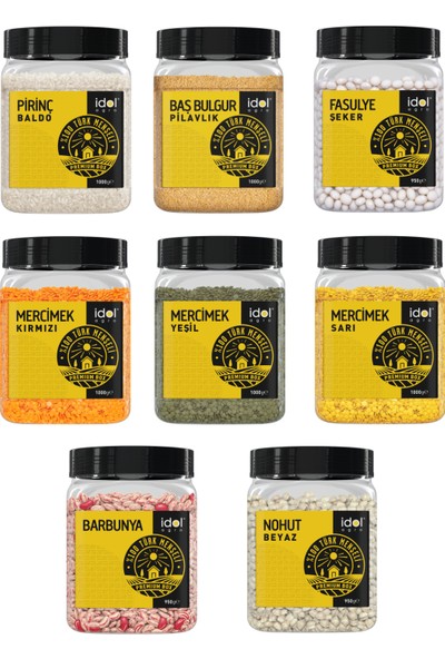 İdolagro Yerli Organize Mutfaklar 8'li Büyük Paket İdolagro Yerli Organize Mutfaklar 8'li Büyük Paket