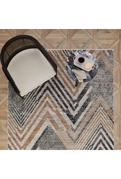 Kaşmir Halı Doğasever Geri Dönüşümlü Pet Halılar Alakir 80X150 cm