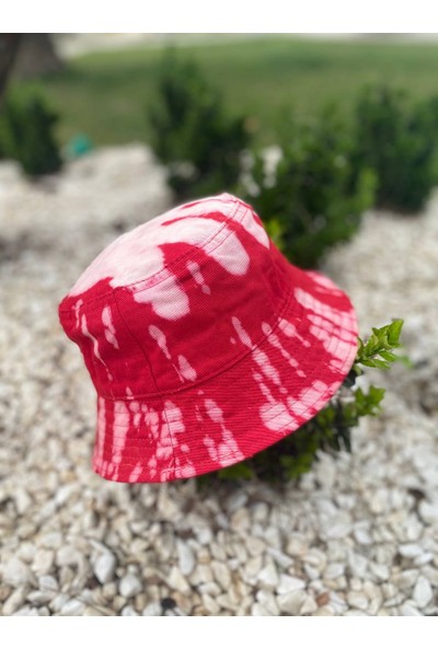 Orhun Kırtasiye Batik Desenli Kova Şapka Balıkçı Şapka Bucket Hat Unisex
